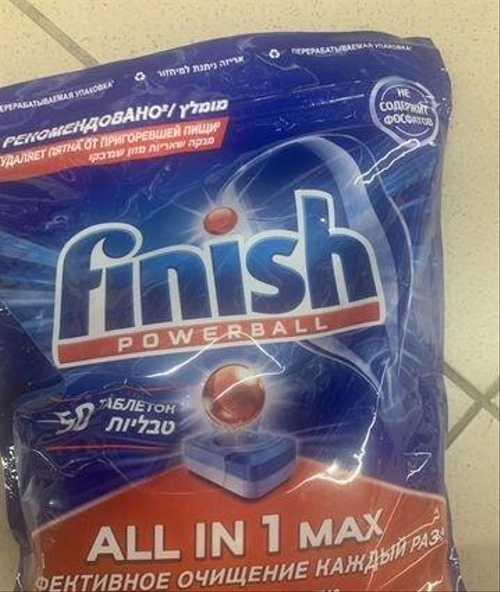 Капсулы Finish 50 штук