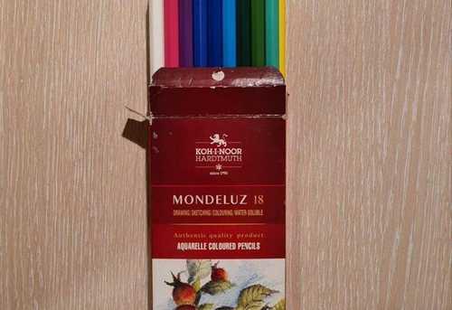 Koh-i-noor mondeluz 18 акварельные карандаши