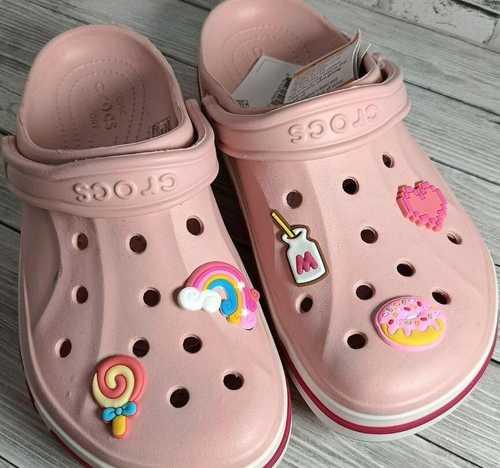 Crocs Bayaband clog розовые женские (дефекты)