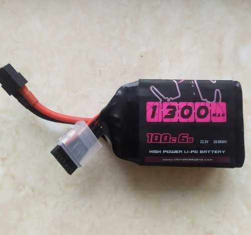 Аккумулятор 6s lipo xt60 cnhl 1300 mAh