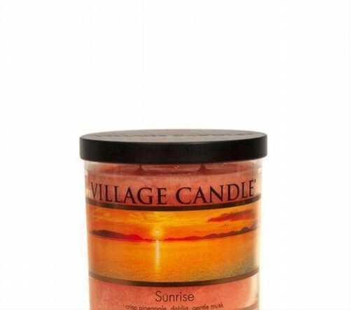 Ароматическая свеча Village Candle "Восход солнца"