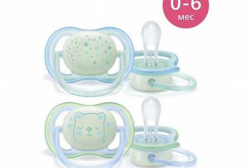 Светящаяся соска Avent SCF376/11 0-6 мес