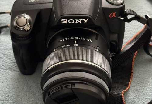 Зеркальный фотоаппарат sony а290