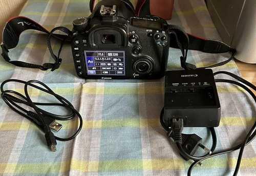Фотоаппарат canon eos 7d+объектив kit 18-55