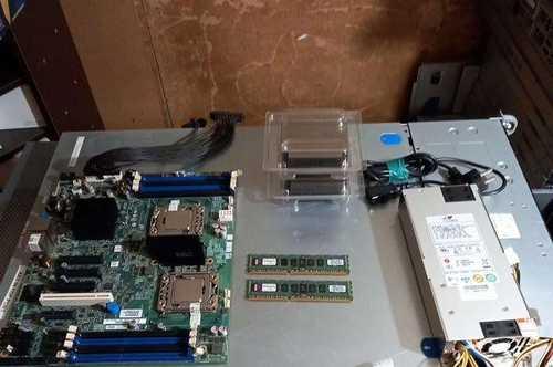 Материнская плата Intel S5500BC +2x Xeon E5620