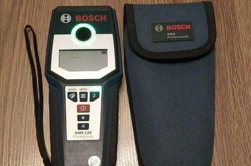 Детектор проводки и металла Bosch GMS 120