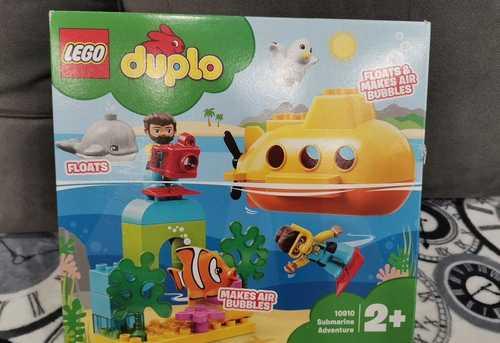 Lego duplo подводная лодка и коралловый риф