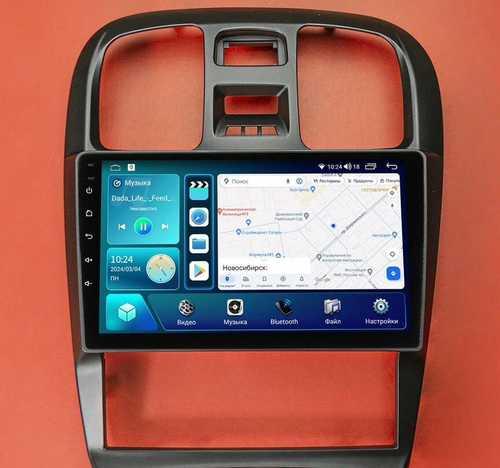 Магнитола Hyundai Sonata 04-08 Android 4 32 FYT 9"