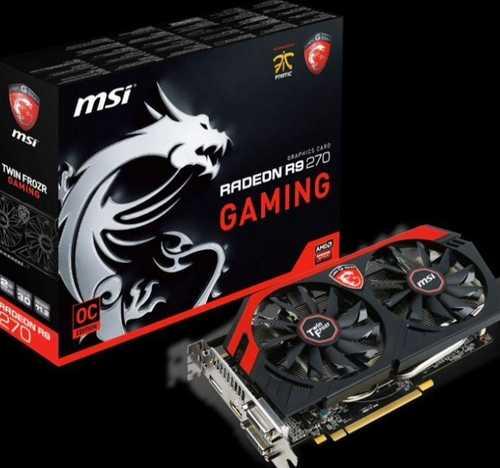 Видеокарта Radeon R9 270 gaming 2G