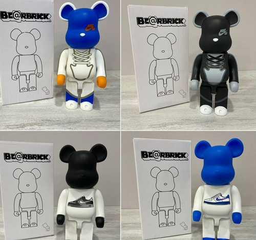 Мишки bearbrick nike