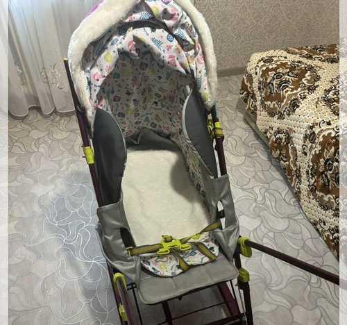 Санки коляска ника