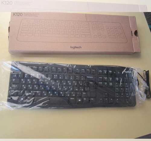 Клавиатура logitech k120 новая