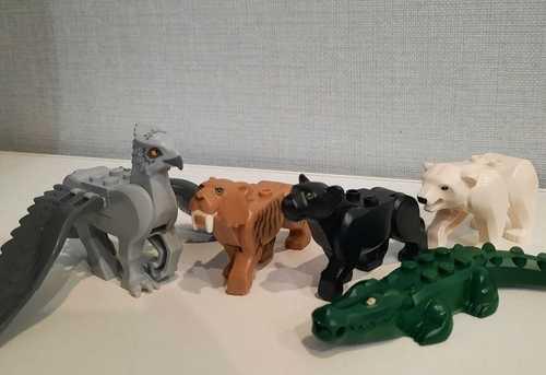 Lego минифигурки животных