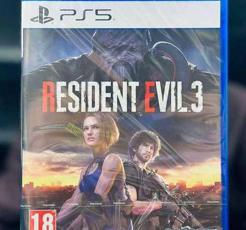 Resident evil 3 Remake PS5 Диск