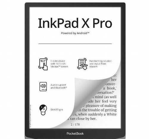 Электронная книга pocketbook pb1040d inkpad x pro mist grey