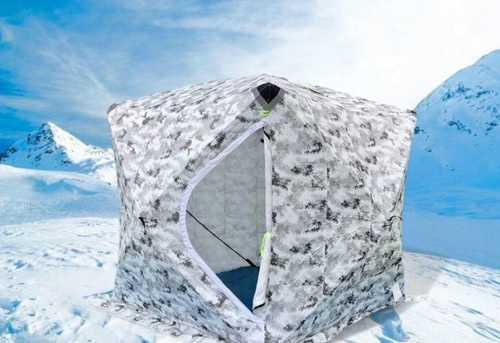 Палатка зимняя тpёхслойная куб 220х220х215 Aкцuя