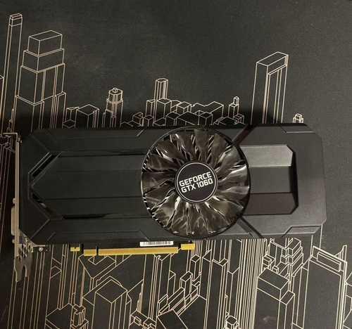 Видеокарта gtx 1060 3gb palit stormx