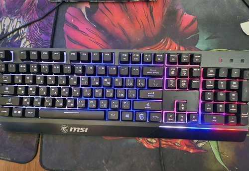 Игровая клавиатура msi с подсветкой