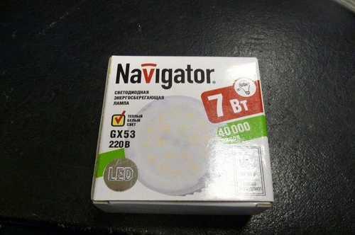 Светодиодные лампы Led Navigator 94 268 NLL-GX53-7