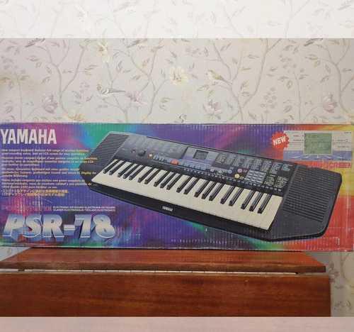 Синтезатор yamaha psr 78