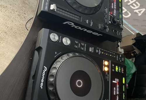 Pioneer cdj 850 пара, микшер beringer 404