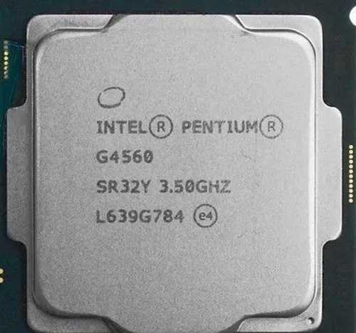 Процессор Intel Pentium G4560