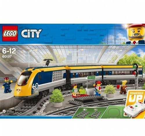 Lego city поезд 60197