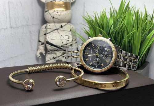 Пожарочный набор женский часы браслеты