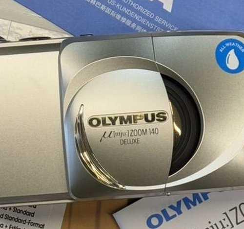 Olympus mju zoom 140 deluxe dlx пленочная камера