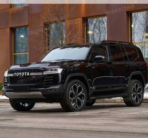 Кованые диски R22 на Toyota Land Cruiser 30