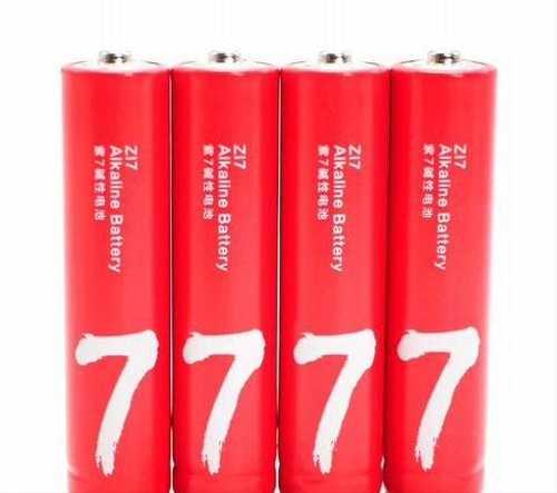 Батарейки алкалиновые ZMI Rainbow Zi7 типа AAA (уп