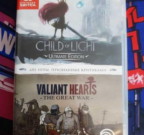 Child of Light + Valiant Hearts: The Great War для