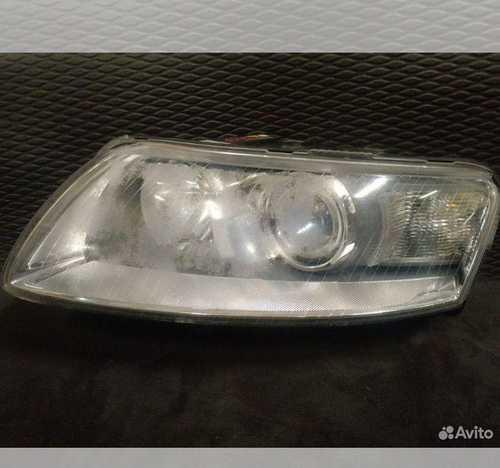 Фара передняя левая оригинал Audi A6 C6 2006-2012г