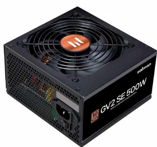 Zalman ZM500-GV2SE 500W, ATX12V v2.52, apfc, 12cm Fan, 80  Bronze, Ret