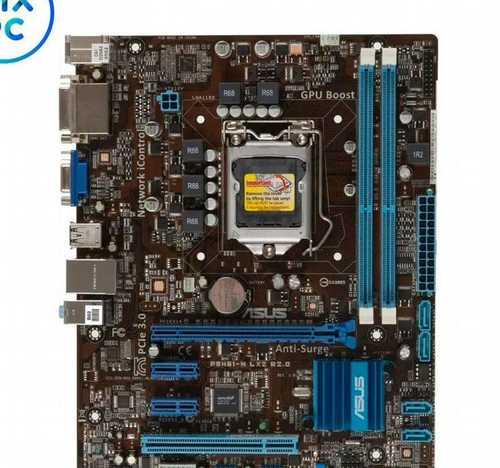 Материнская плата LGA1155 asus P8H61-M LX2 Б.У