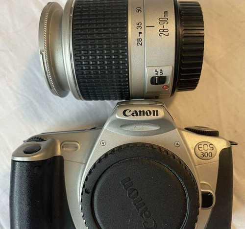 Пленочный фотоаппарат canon eos300 kit