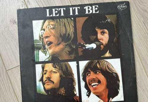Пластинка Beatles - Let IT be
