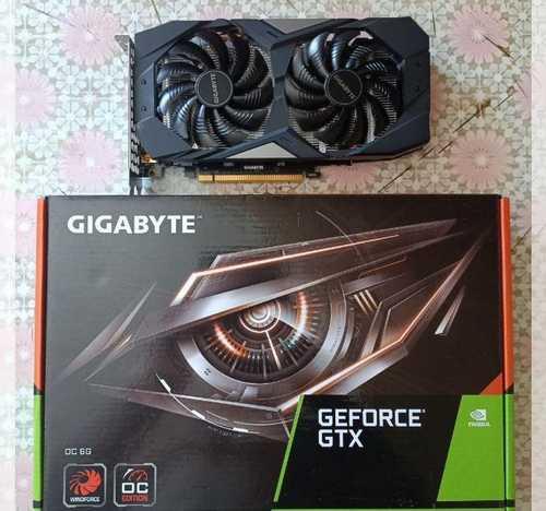 Видеокарта Gigabyte Nvidia geforce GTX 1660 6gb