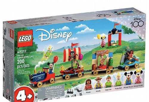 Lego 43212 правздничный поезд Disney 100 лет