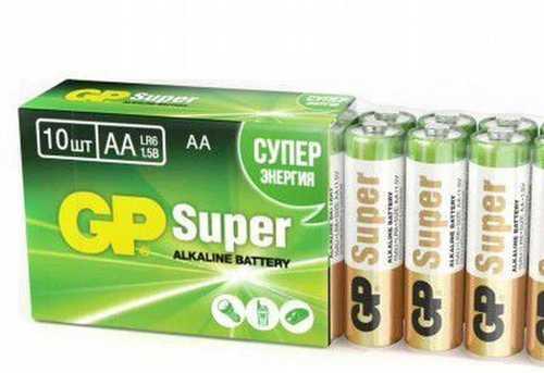 Батарейки AA 10 шт GP Super