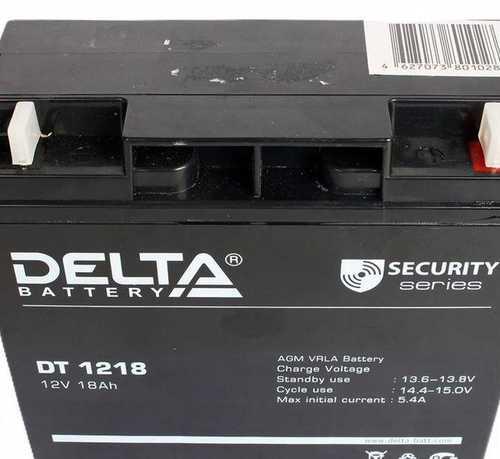 Аккумулятор delta Battery DT 1218 12В 18 Ач
