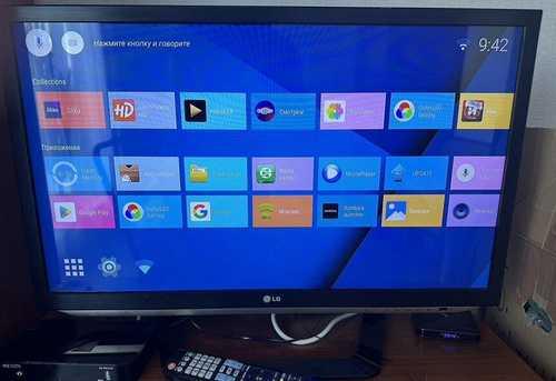 Телевизор 32", LG 32LM585T, отличное состояние