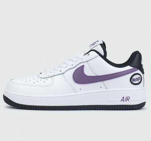 Nike Air Force 1 Low Hoops White / Purple