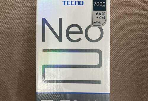 Tecno Neo 2. В красивейшем синем цвете. 64GB