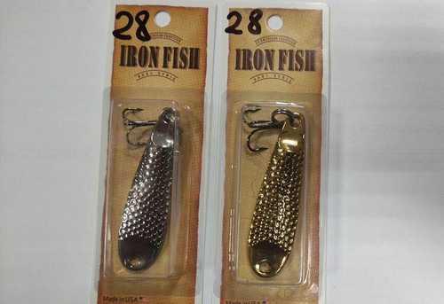 Iron fish Блесна колебалка 14/18/21/28гр Hopkins