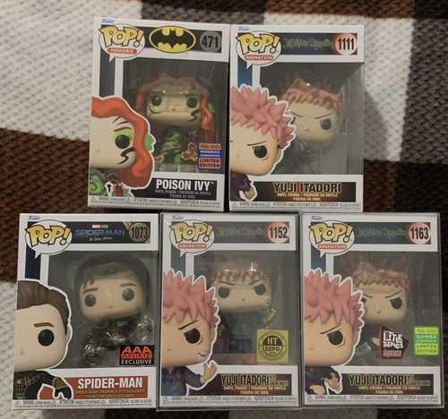 Funko Pop Jujutsu Kaisen, Spider Man, Poison Ivy