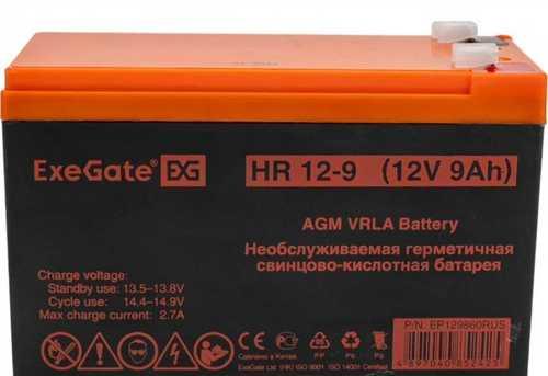 Аккумуляторная батарея ExeGate HR 12-9