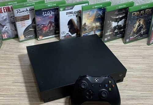 Xbox One X 1Tb + 300Игр Game Pass Ultimate