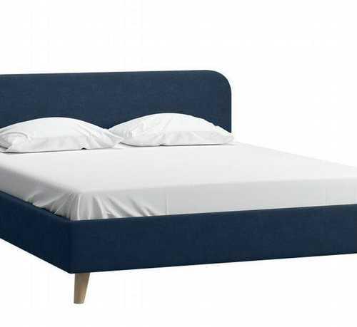 Кровать Лайтси 160 Velvet Navy Blue