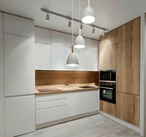 Кухня в стиле IKEA с замером